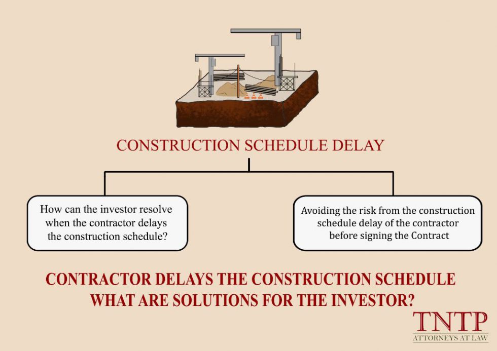 Contractor delays the construction schedule - What are solutions for ...