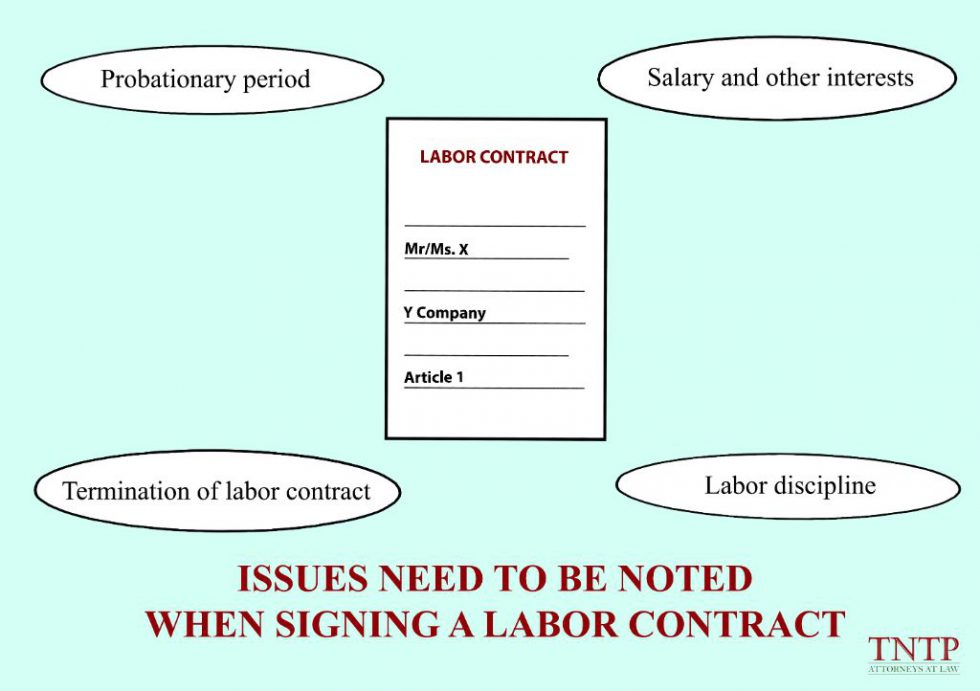Issues need to be noted when signing a Labor Contract - TNTP