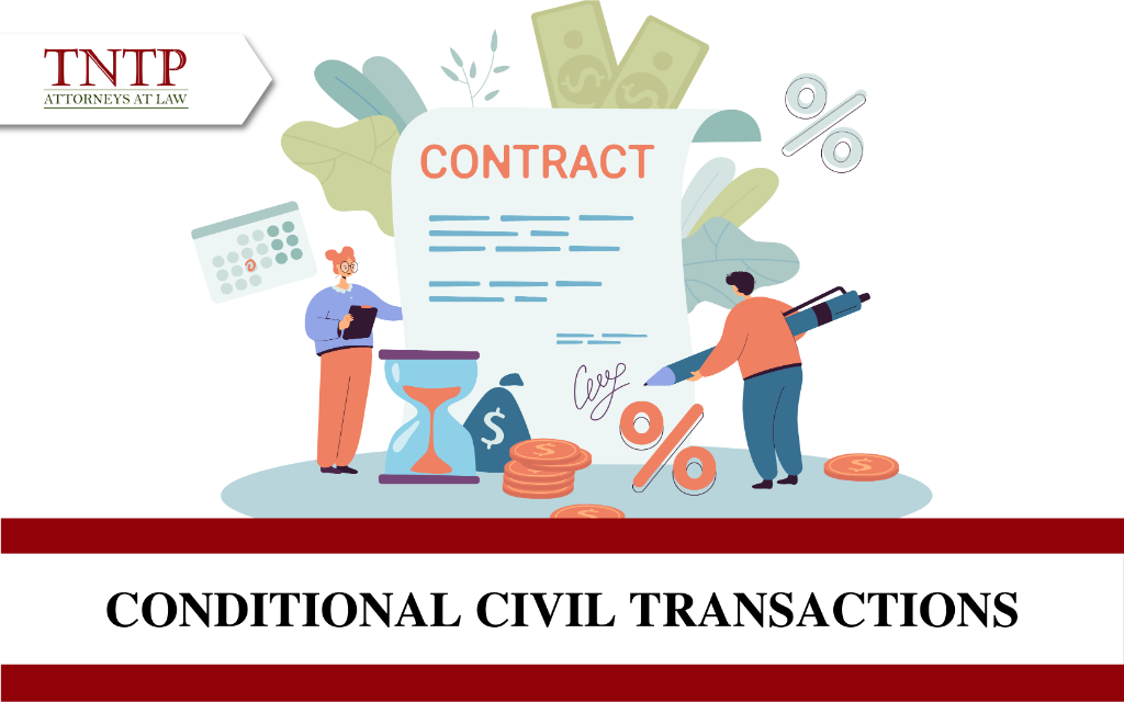 Conditional civil transactions - TNTP