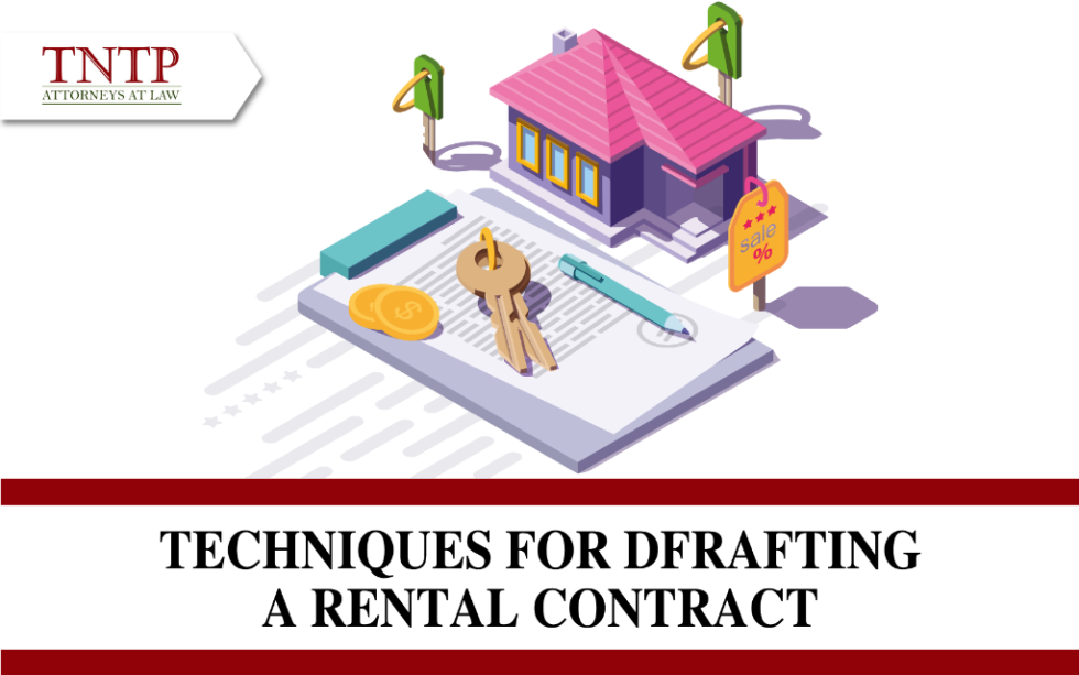 Techniques for drafting a rental contract - TNTP