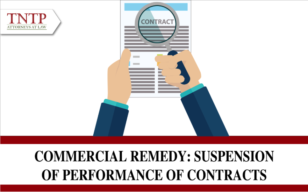 Commercial remedy: Suspension of performance of contracts - TNTP