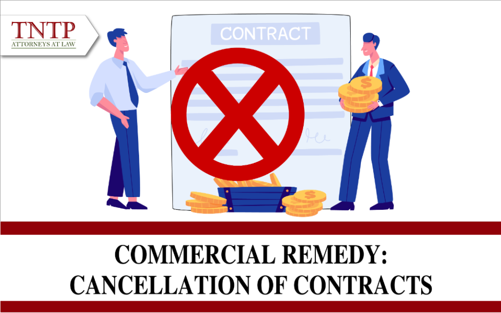 Commercial remedy: Cancellation of contracts - TNTP