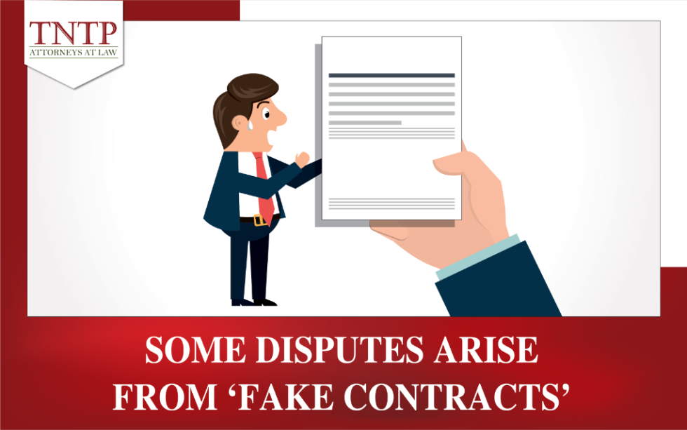 Some disputes arise from "Fake contracts" - TNTP