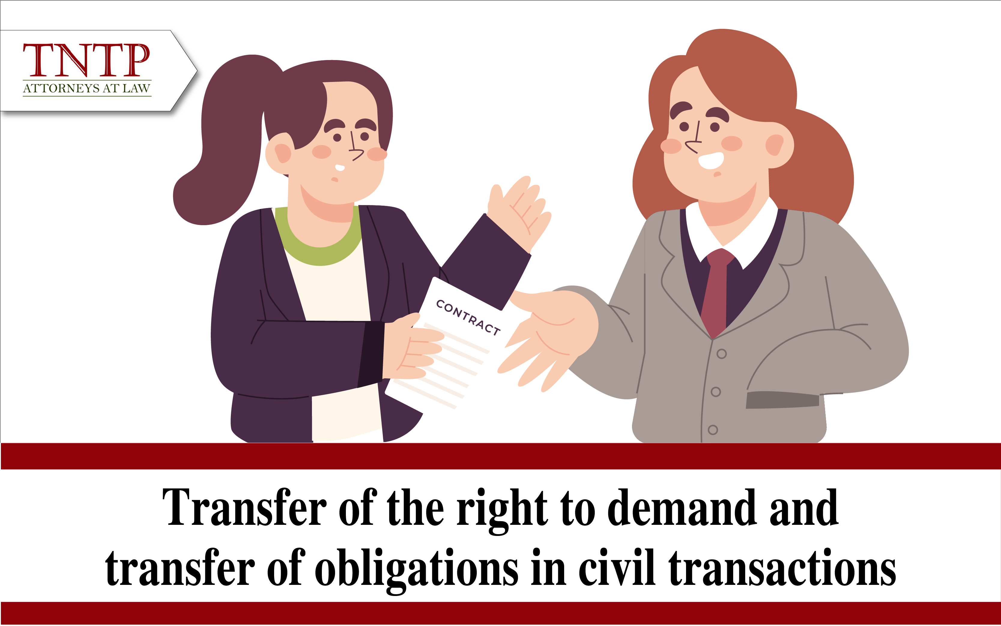 Transfer of the right to demand and transfer of obligations in civil ...