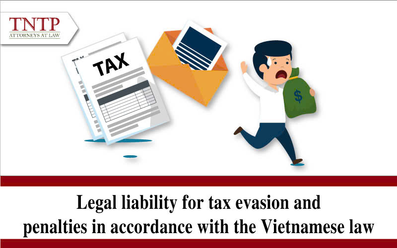 Legal liability for tax evasion and penalties in accordance with the ...