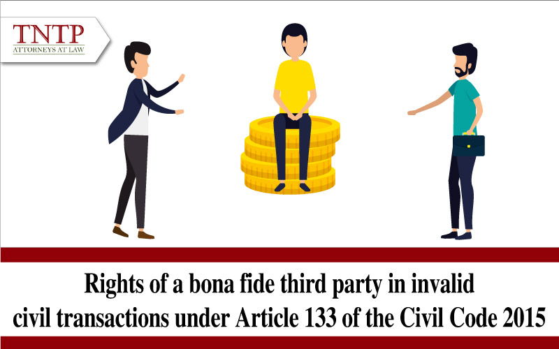 Rights of a bona fide third party in invalid civil transactions under ...